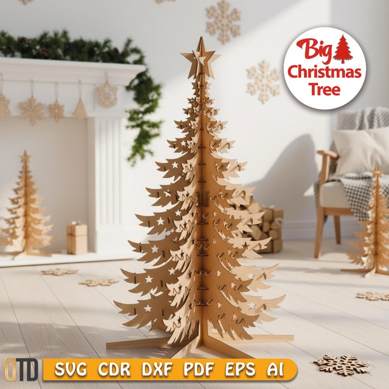 Big Christmas Tree Stand - Etsy