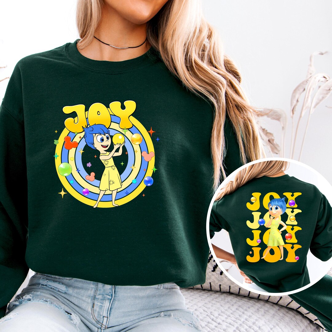 Inside Out Joy Shirt, Disney Joy Shirt, Mental Health Shirt, Disney ...