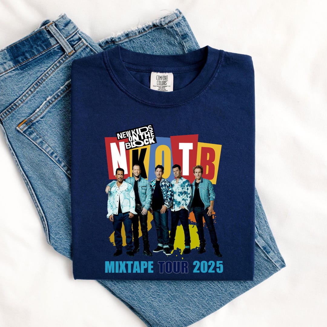 Nkotb Mixtape Tour Shirt, New Kids on the Block Shirt, NKOTB 2025 Shirt ...