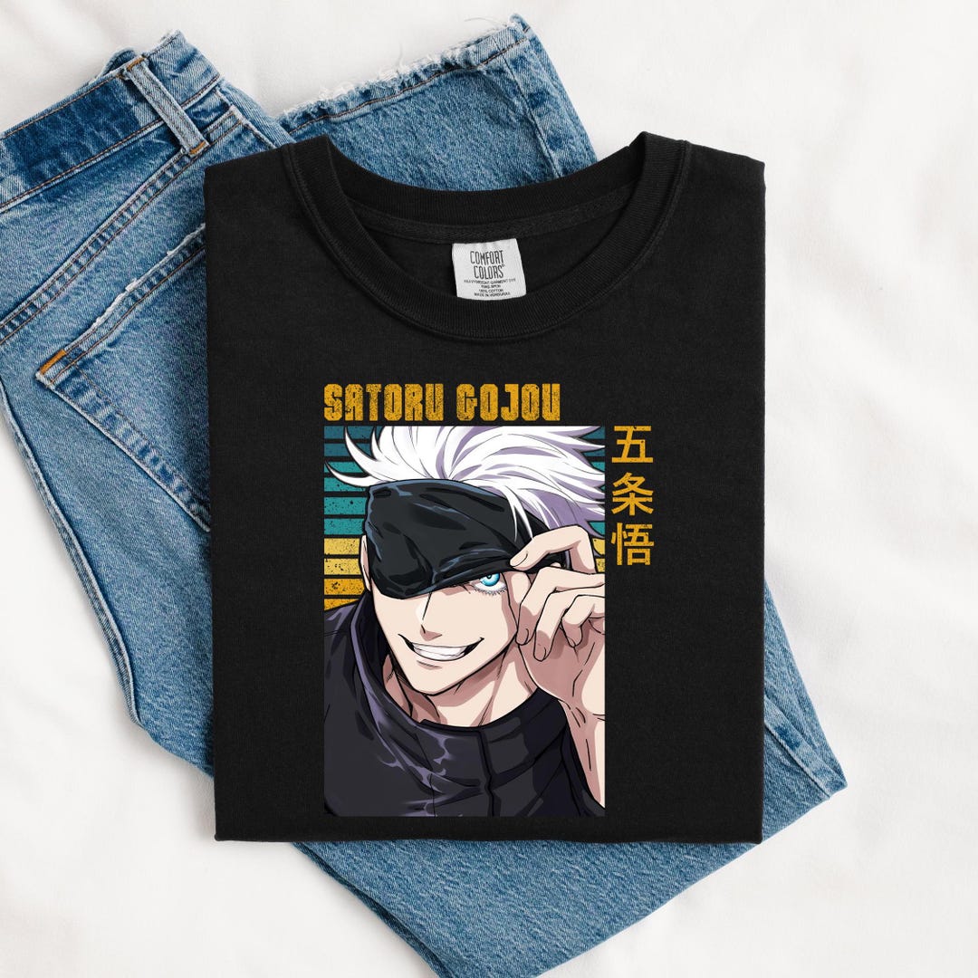 Gojo Satoru Jujutsu Kaisen Shirt, Gojo Shirt, Gojo Vs Sukuna Shirt, JJK ...