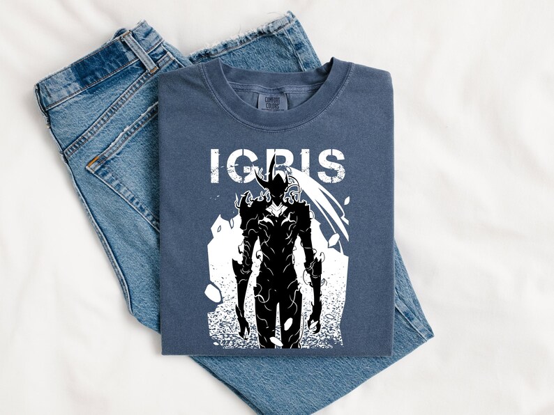 Igris the Bloodred Shirt, Igris Tshirt, Solo Leveling Shirt, Anime ...