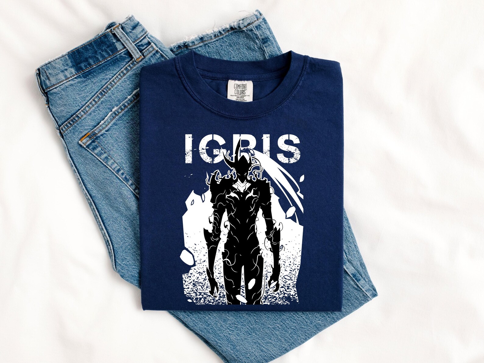 Igris the Bloodred Shirt, Igris Tshirt, Solo Leveling Shirt, Anime ...