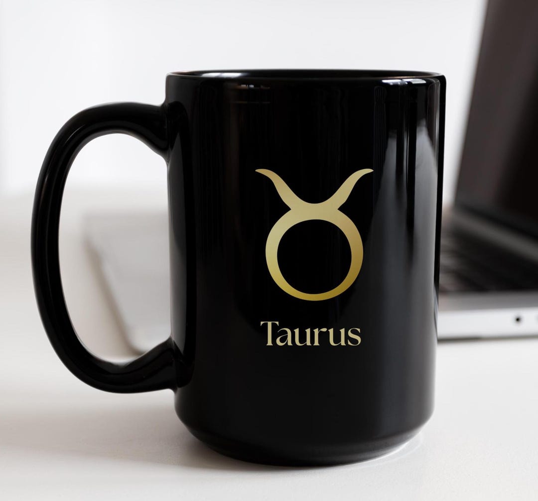 Taurus Coffee Cup, Gifts for Taurus Mugs, Taurus Horoscope Mugs, Zodiac ...