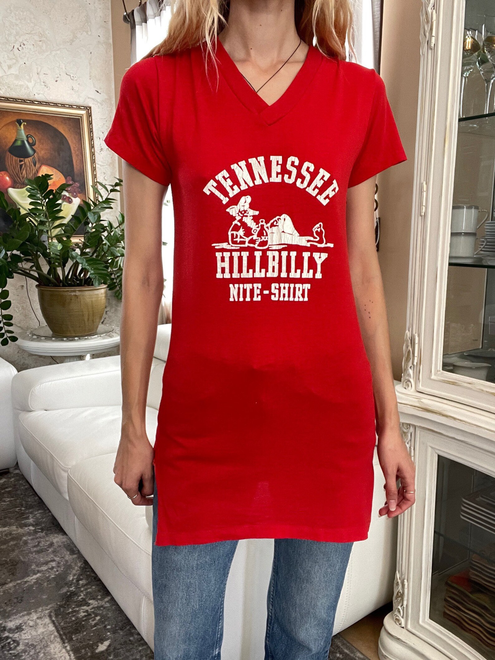 1970's Tennessee Hillbilly Nite Shirt / Pajamas / - Etsy