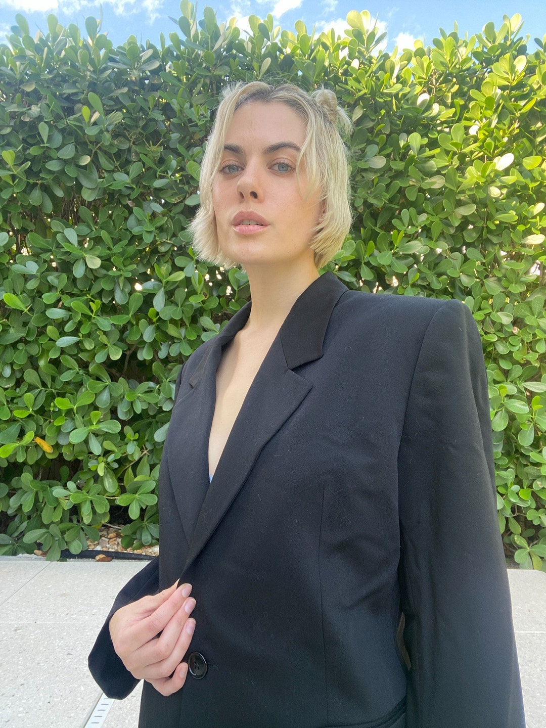 1990's Gianfranco Ferré Suit Jacket / Studio 0001 Ferré Wool Designer ...