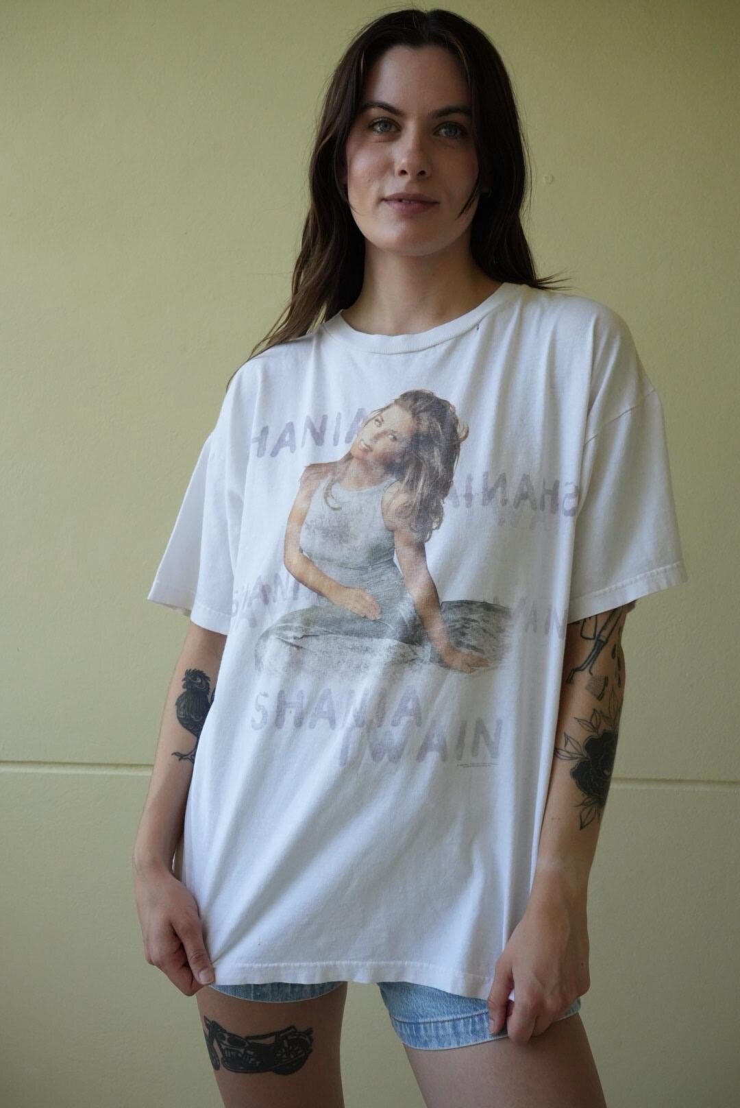 Vintage Shania Twain T-shirt / 100% Cotton T-shirt / 1998 Vintage ...