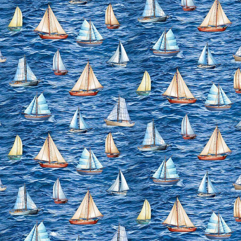 Sailboat Fabric - Etsy