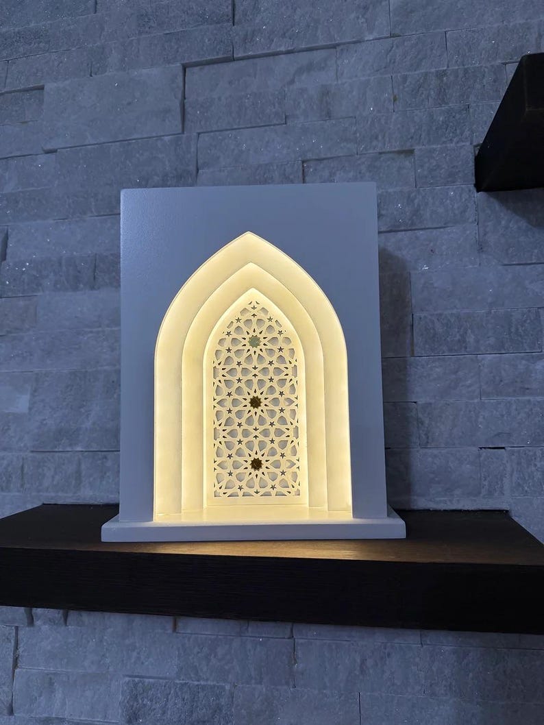 Wooden Mihrib Light up Arch - Etsy