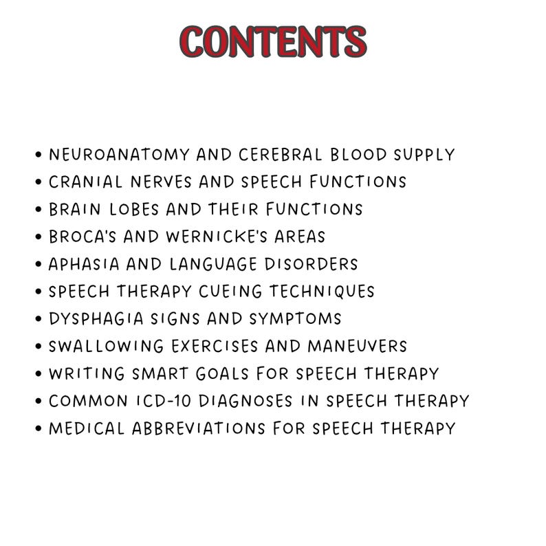 SLP Cheat Sheet: Speech Therapy Quick Reference Chart (PDF & PNG ...