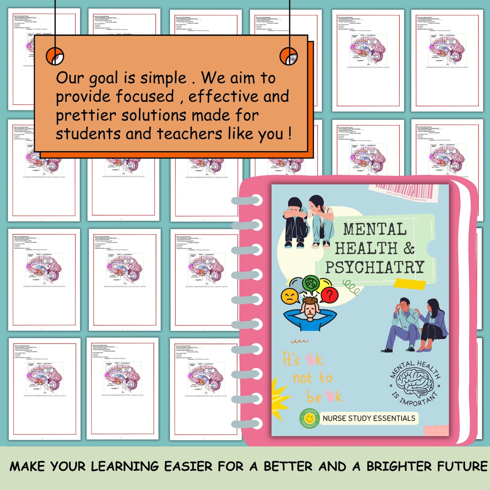 NCLEX Psych Study Guide: Mental Health & Psychiatry Notes (printable ...