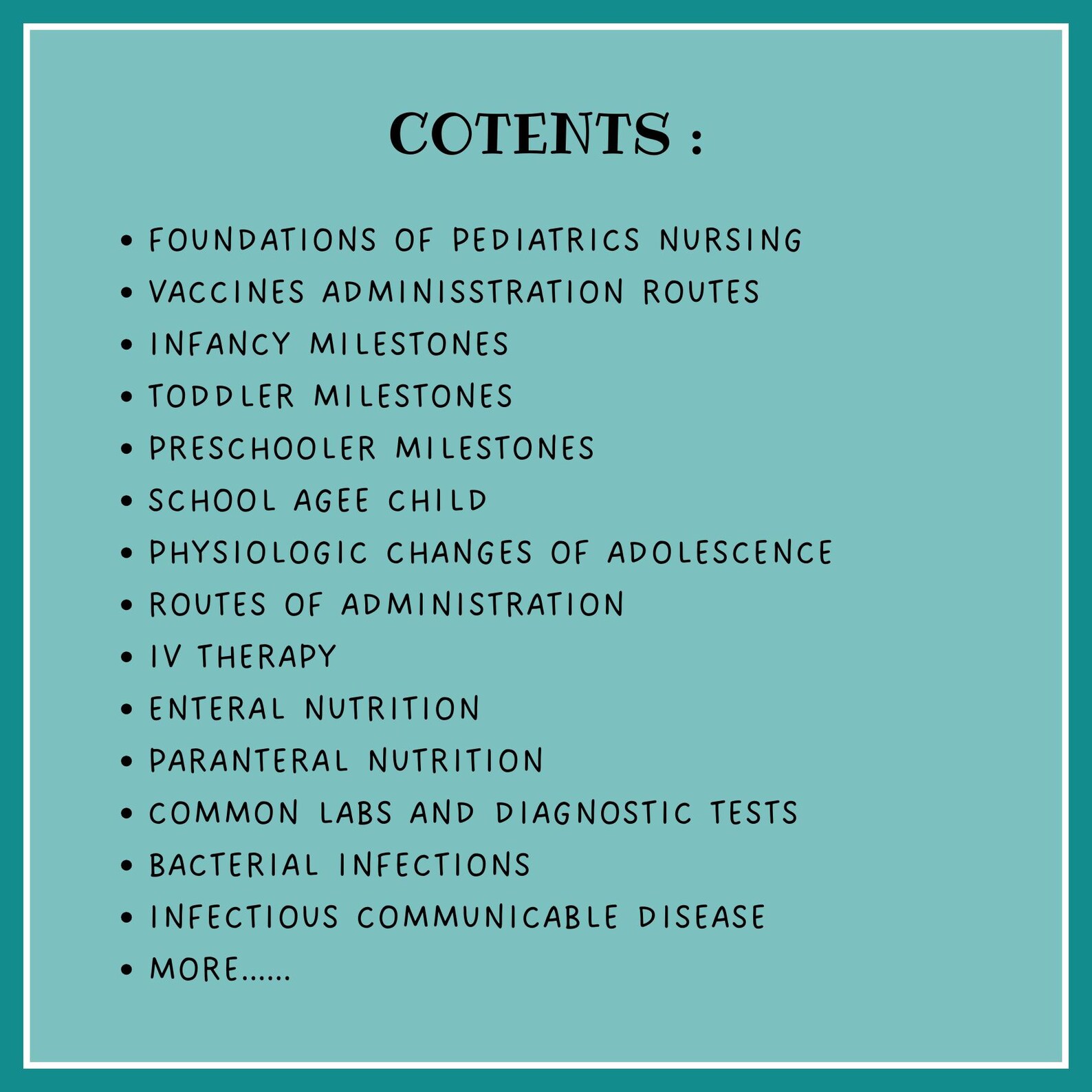 Pediatric Nursing Notes: Digital Study Guide for NCLEX Prep (PDF ...