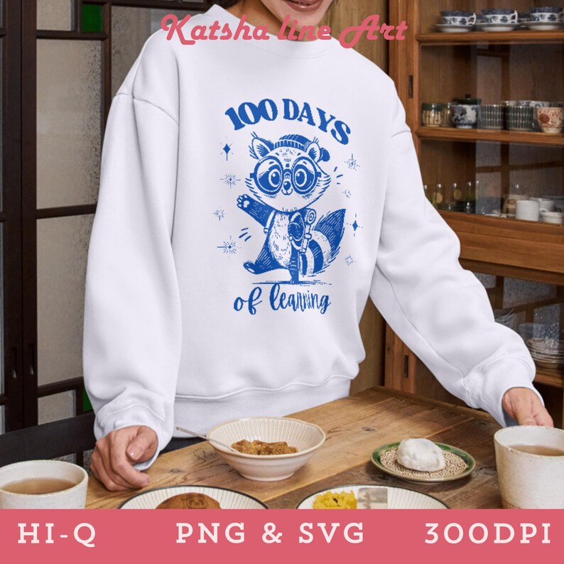 100 Days of Learning, SVG PNG Files, 100 Days of School, Happy 100 Days ...