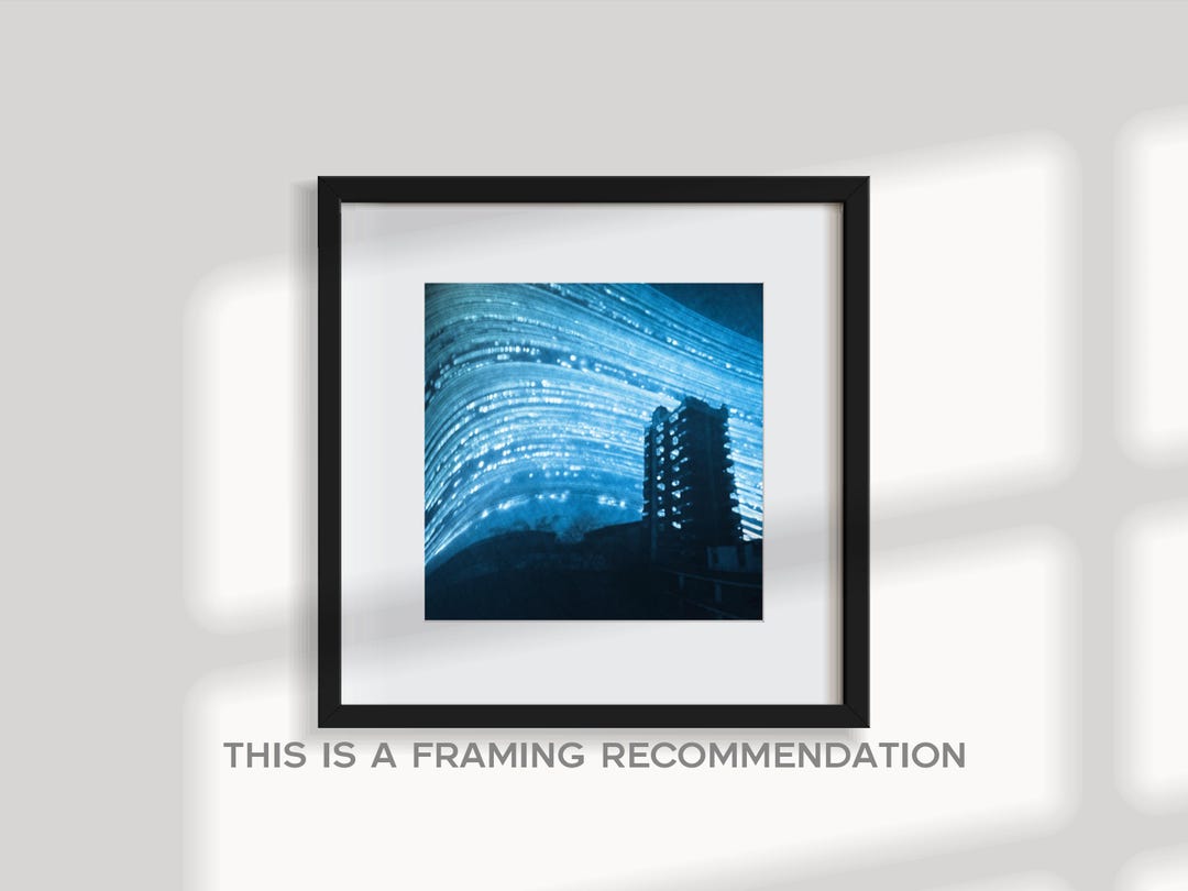 010 - the Bowland Tower [square] | Solargraph Print on Museum-quality ...