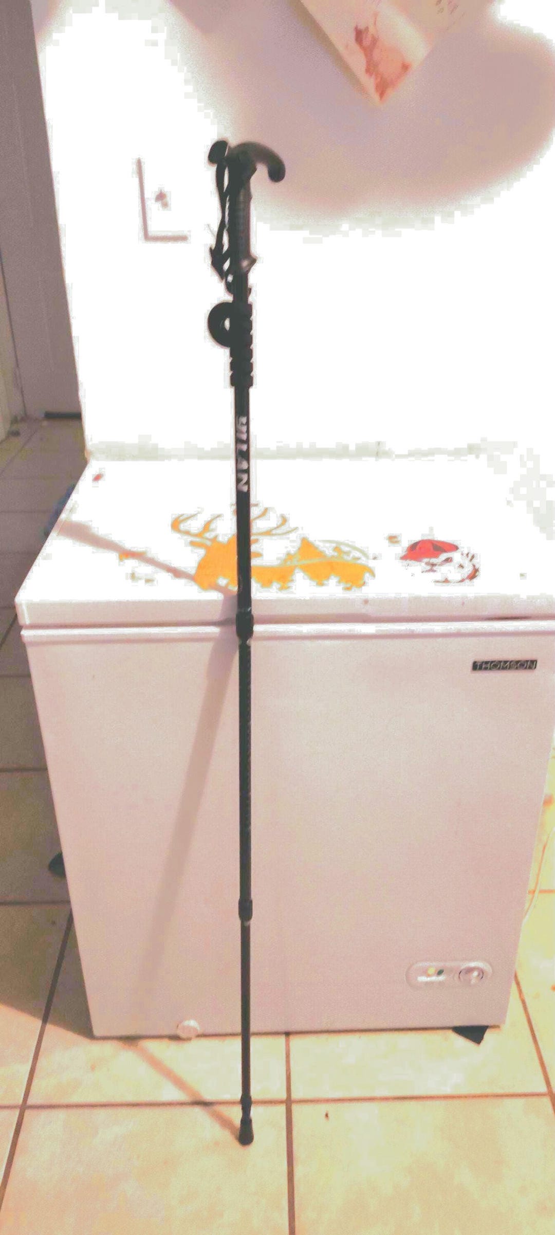 One Size Fits All Adjustable Trekking Pole With Homemade Bear Rattle - Etsy