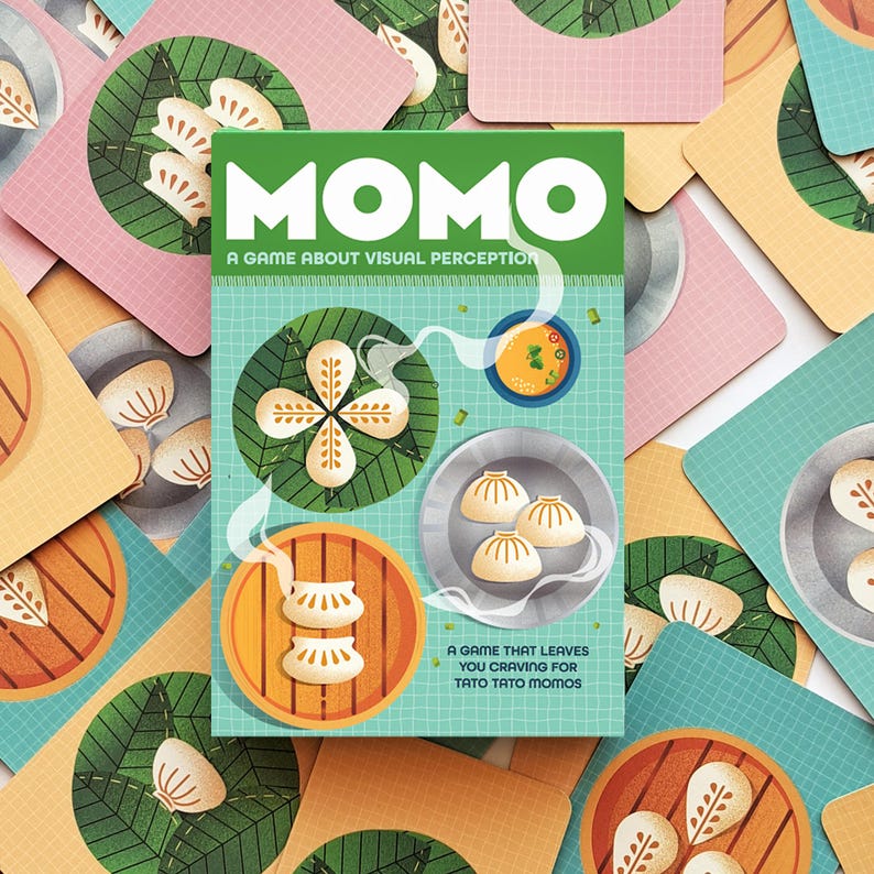 Momo Card Game, Fast-paced Memory Game for All Ages - Etsy