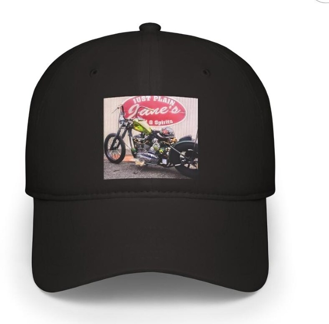 Custom Chopper Motorcycle Hat – Just Plain Jane’s Biker Cap - Etsy