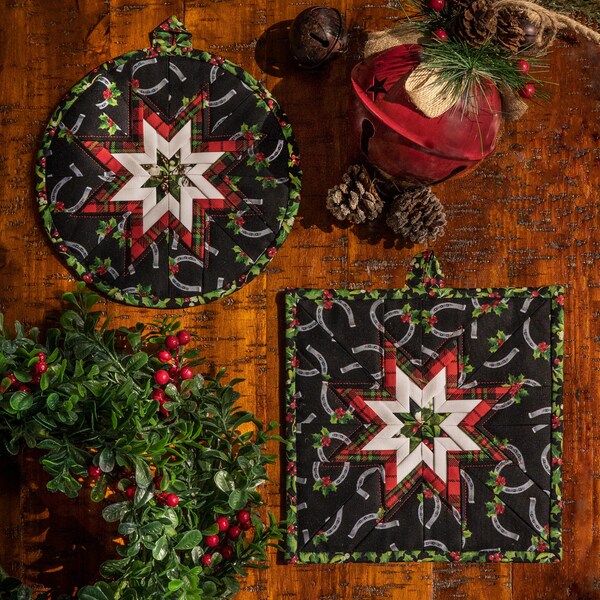 Folded Star Hot Pad Pattern - Etsy