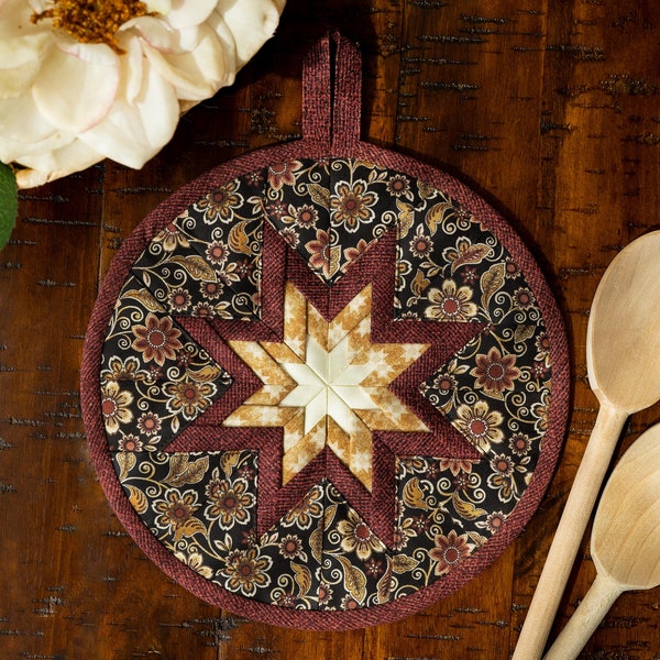 Folded Star Hot Pad Pattern - Etsy