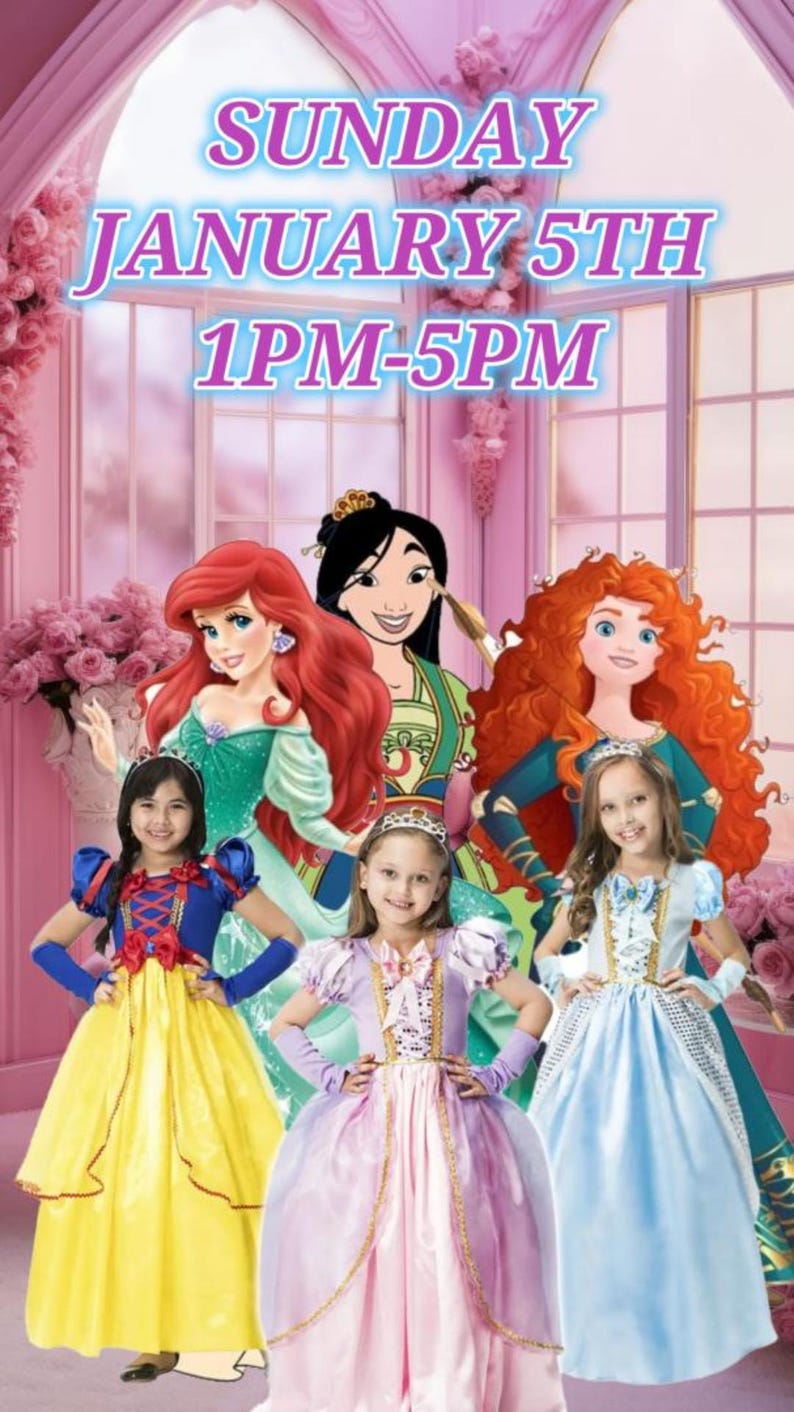 Custom Disney Princess Birthday Invitation Video | Personalized Royal ...