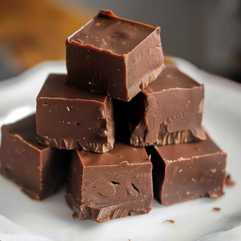 Chocolate Fudge Recipe (instant Download) - Etsy