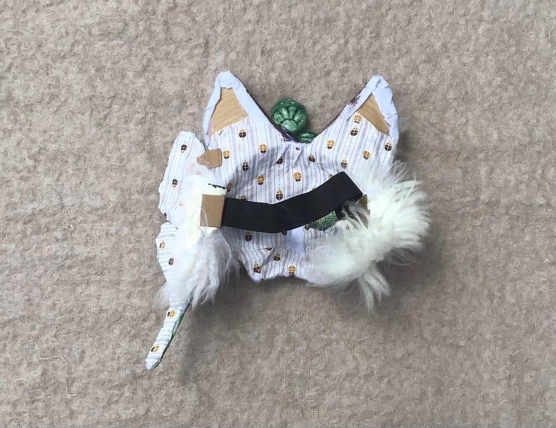 Moth Cat Therian Mask Brown, Green, Goblincore, Forestcore - Etsy
