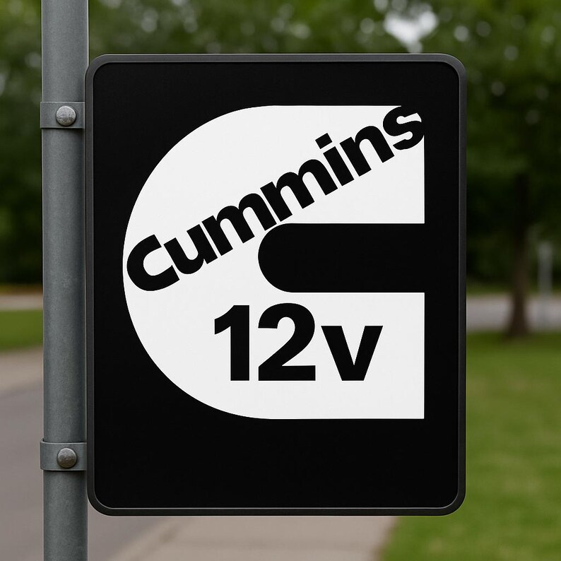 Cummins 12v Logo PNG | Diesel Truck Decal | Cut Ready Digital Download ...