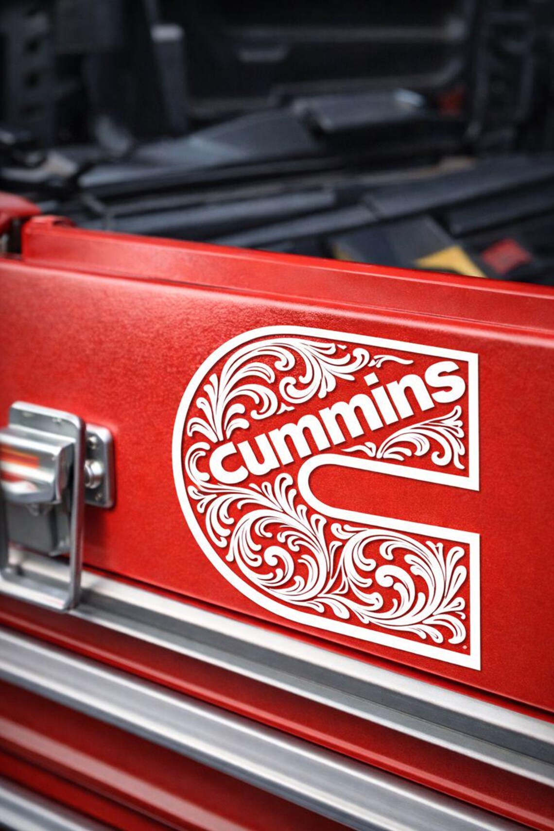 Cummins C Leather Tooled SVG PNG | Digital Download for Cricut ...