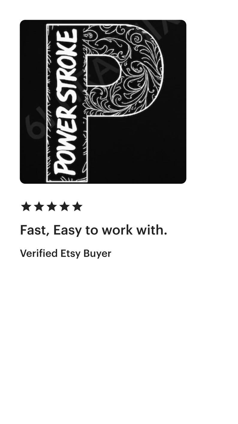 Leather Tooled Powerstroke P Logo SVG PNG | Cricut & Silhouette Cut ...
