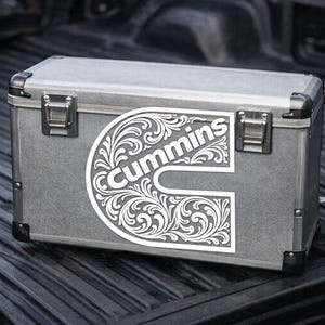 Cummins C Leather Tooled SVG PNG | Digital Download for Cricut ...