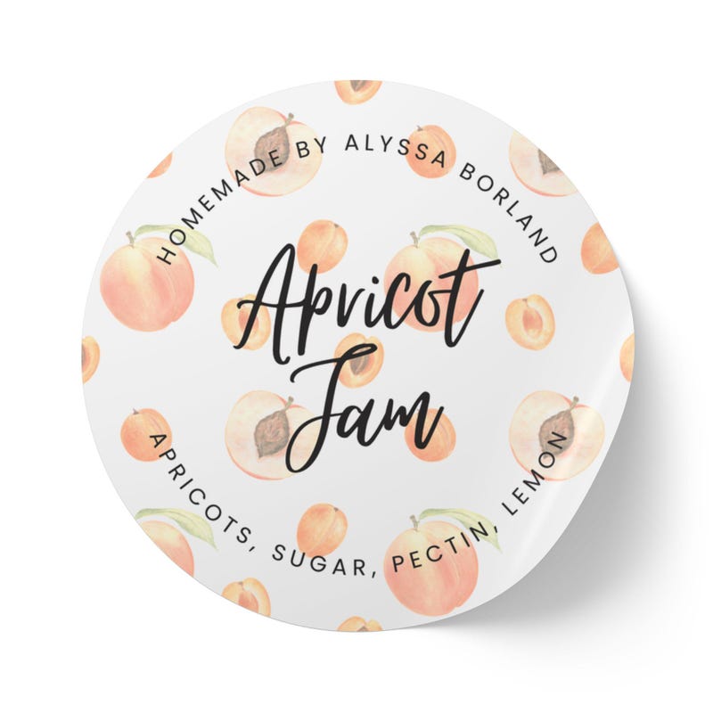 Fruit Jam Stickers - Etsy
