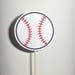 Baseball Party Photo Props - MVP Pennant, Baseball, and Glove Picks ...