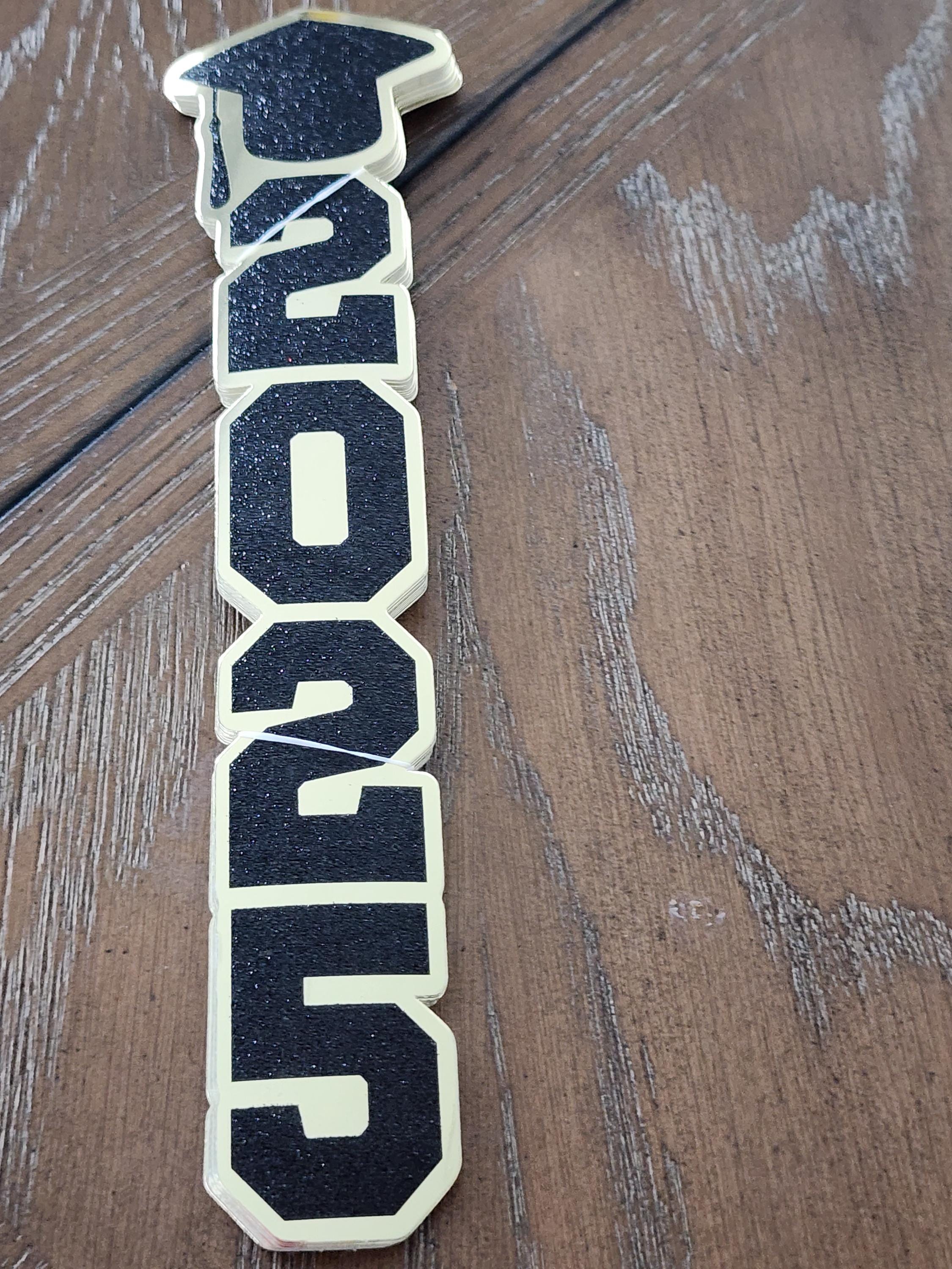 Cardstock Graduation Number 12pcs - Etsy