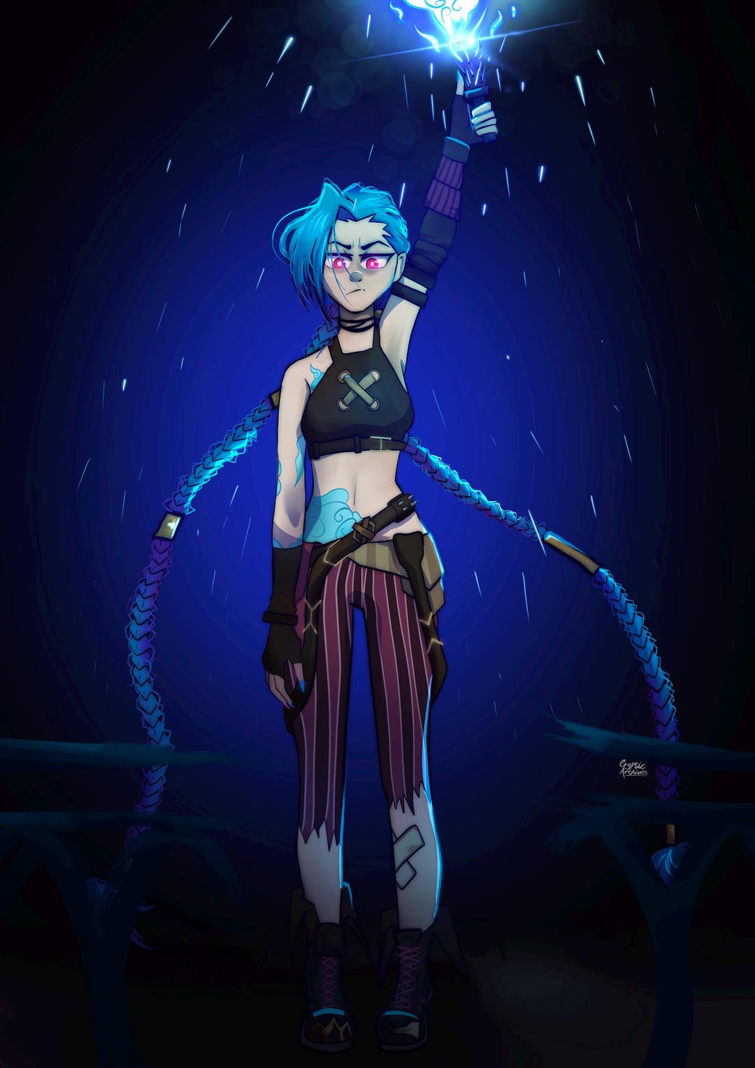 Arcane Jinx and Vi A4 Print - Etsy
