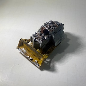 Hotwheels Debris Killdozer Handmade Custom 3d Printed in Resin *new More Accurate Model - Etsy