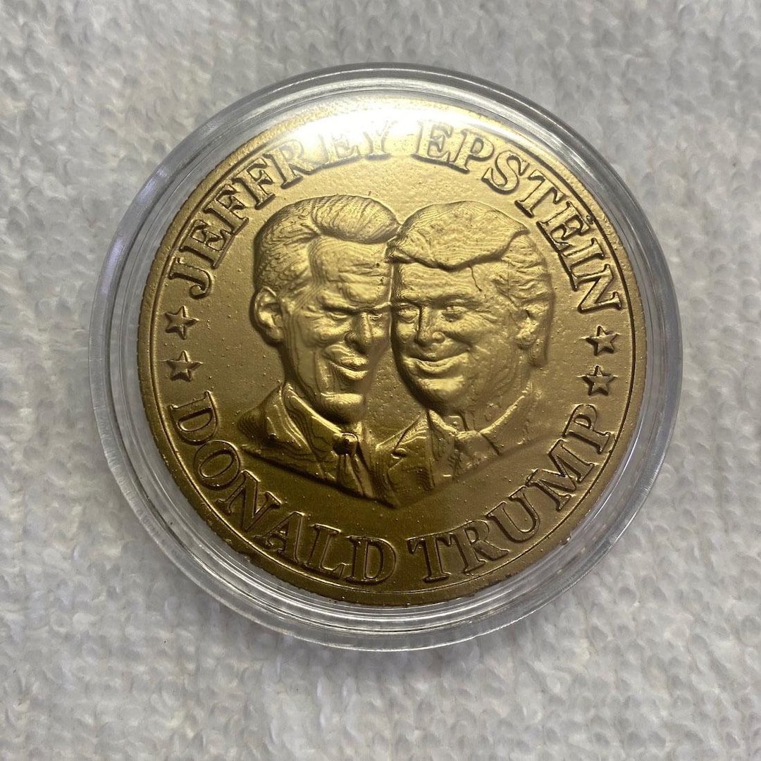 Donald Trump Jeffrey Epstein Novelty Friendship Coin Parody - Etsy