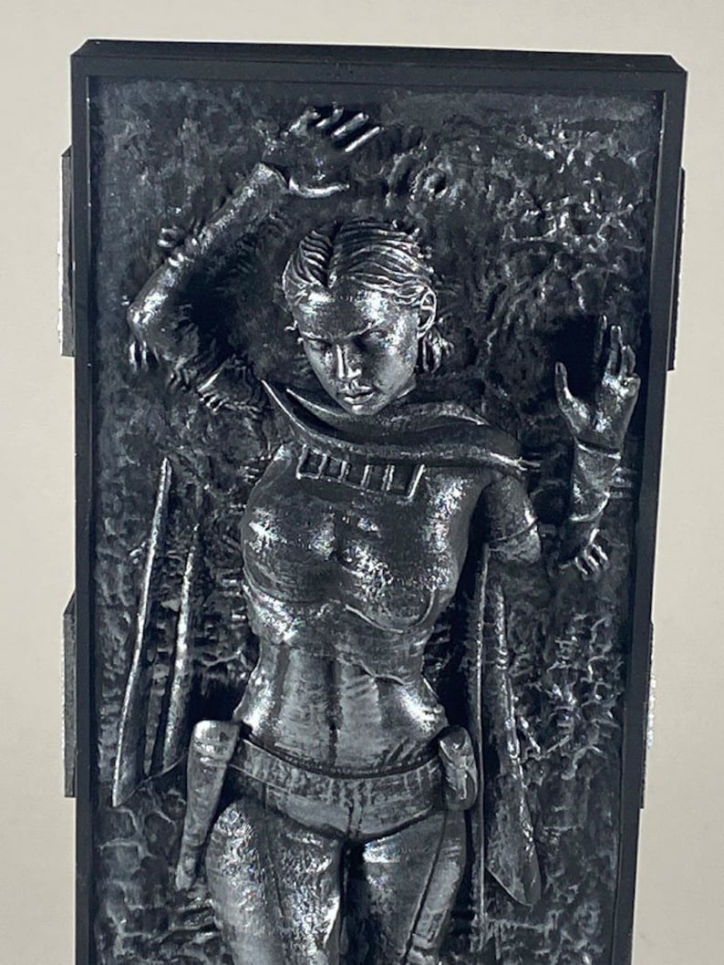 Star Wars Padme Amidala Frozen in Carbonite Resin Statue Han ...