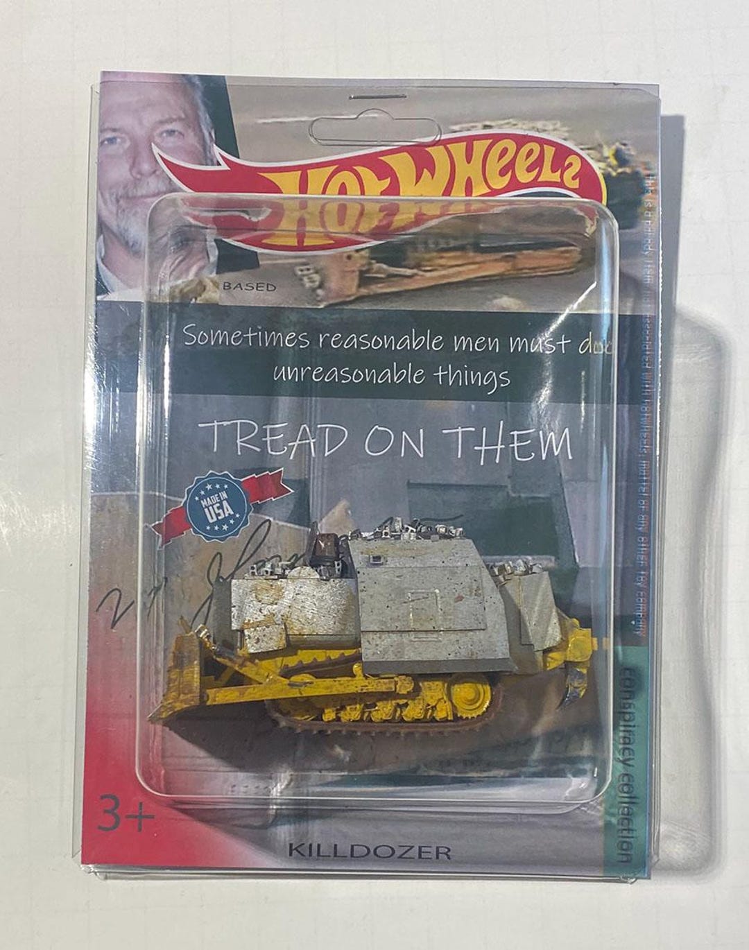 Hotwheels Debris Killdozer Handmade Custom 3d Printed in Resin *new ...
