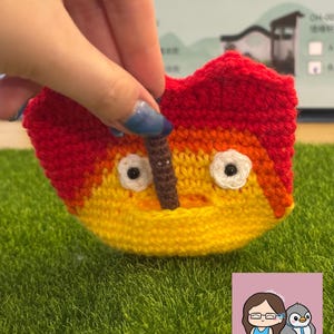 Crochet Pattern Fire Sprite Fizz Easy Interactive Toy - Etsy