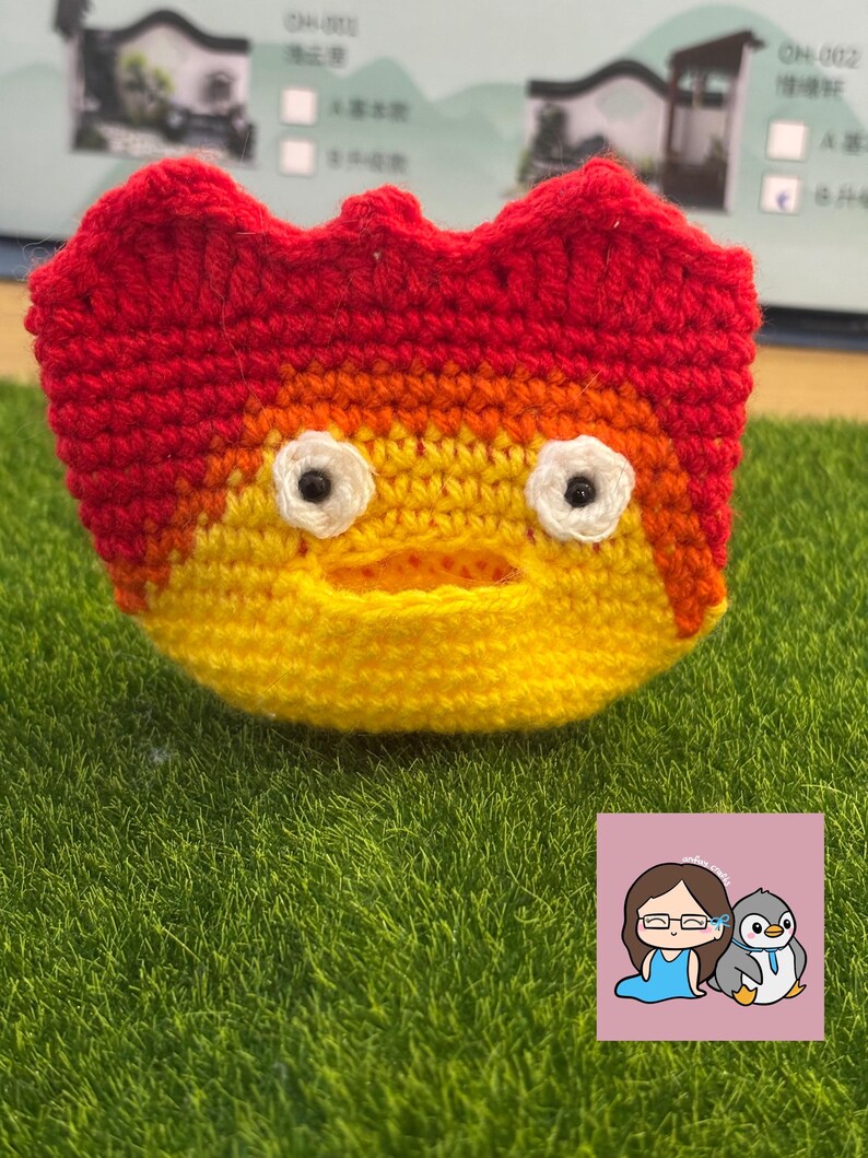 Crochet Pattern Fire Sprite Fizz Easy Interactive Toy - Etsy