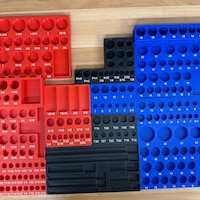Quinn Master Bit Socket Organizer – Fits Harbor Freight 87pc Set #70347 ...