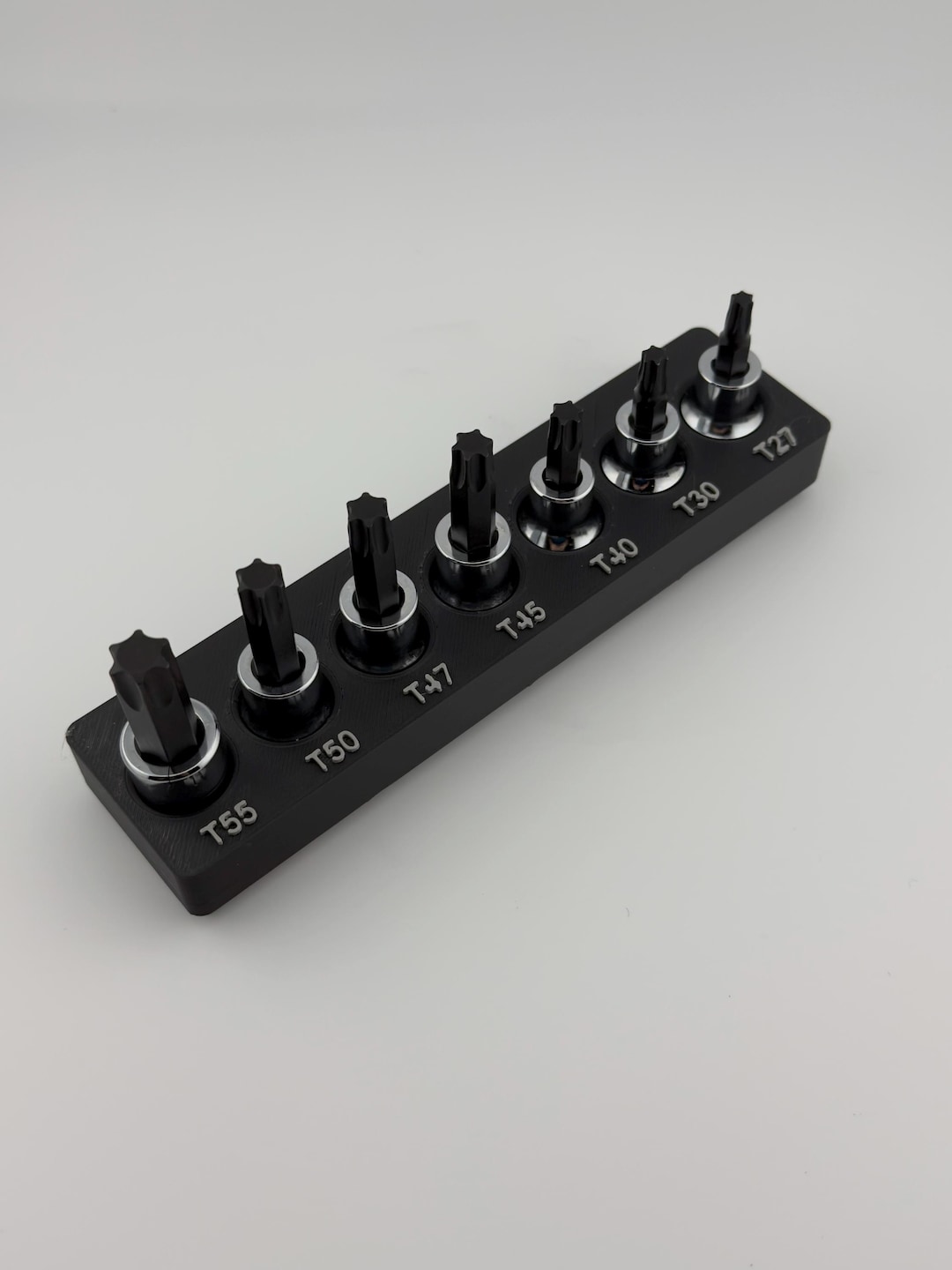 Icon Torx Bit Socket Holder – Gridfinity 3D Printed Organizer for 3/8 ...
