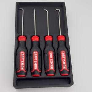 Craftsman 4-piece Pick Set Organizer - Custom 3D Printed & Gridfinity ...