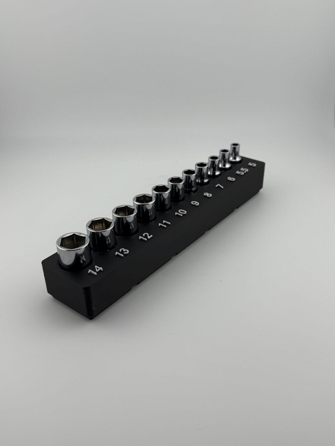 Harbor Freight Icon 1/4'' Metric Socket Bin – Gridfinity 3D Printed ...