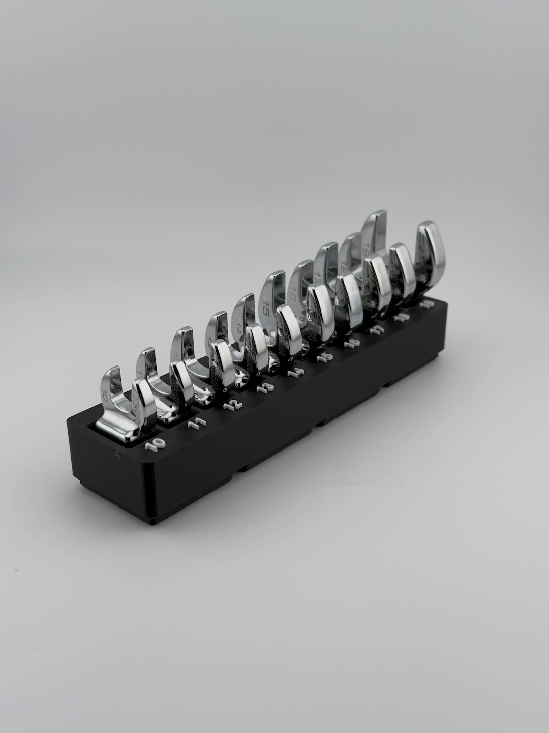 Icon Crowfoot(metric) Wrench Bin/organizer - 3D Printed & Gridfinity ...