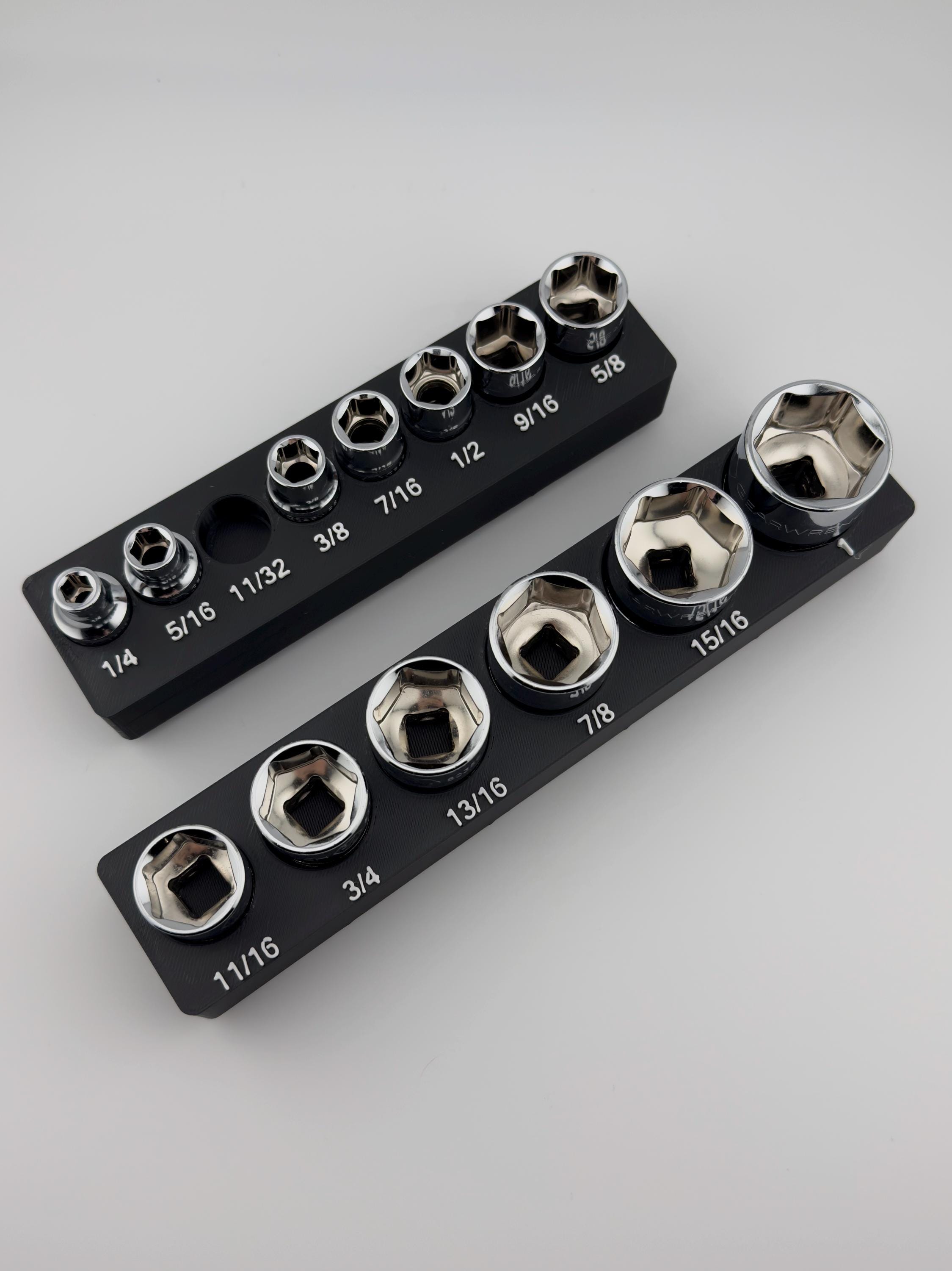 Gearwrench 3/8'' SAE Shallow Socket Bin – Gridfinity 3D Printed ...