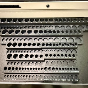 Quinn Master Socket Set Organizer - Harbor Freight - 1/4", 3/8", & 1/2 ...