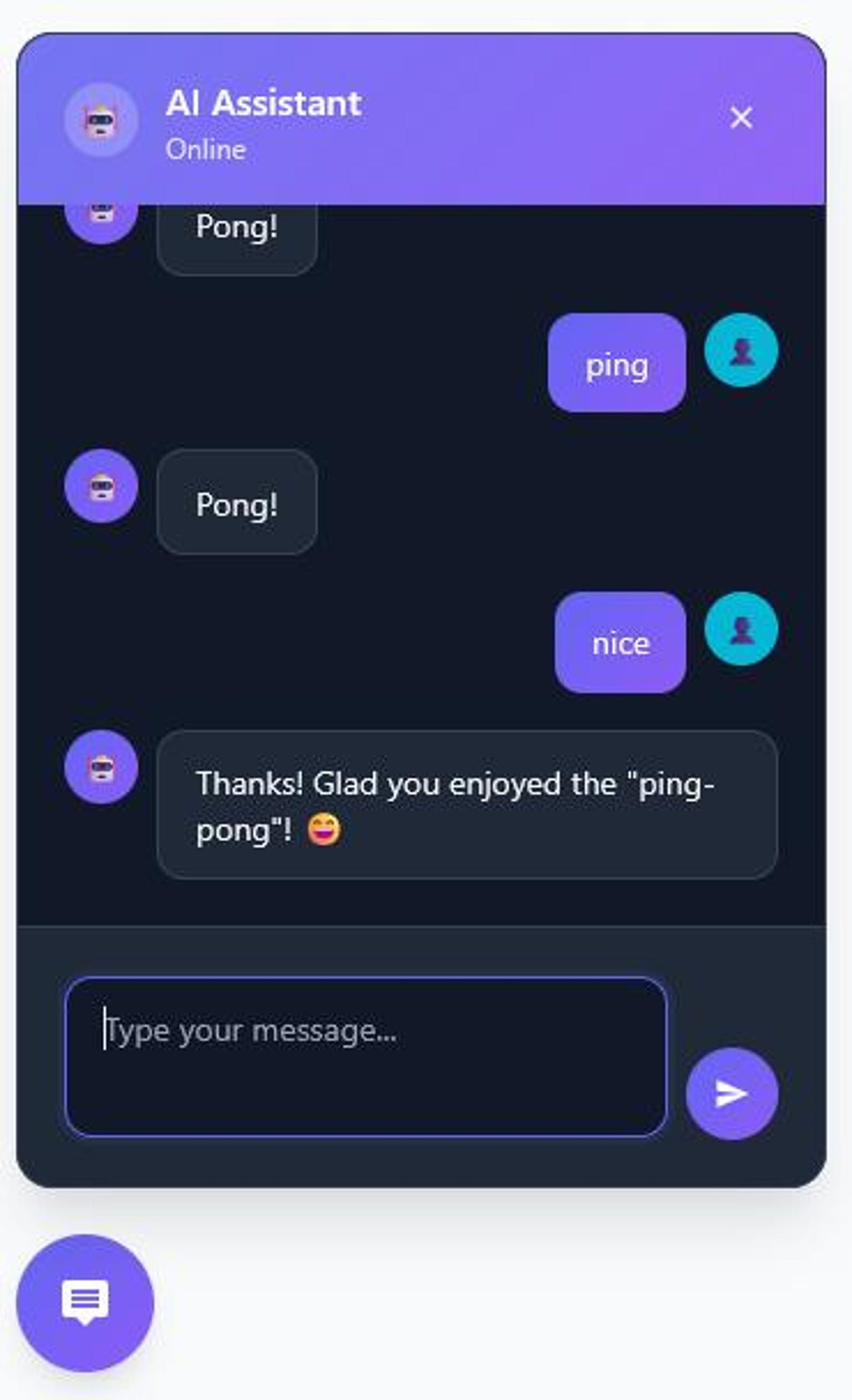 Modern AI Chatbot Widget | N8n Integration | Website Chatbot With Dark ...