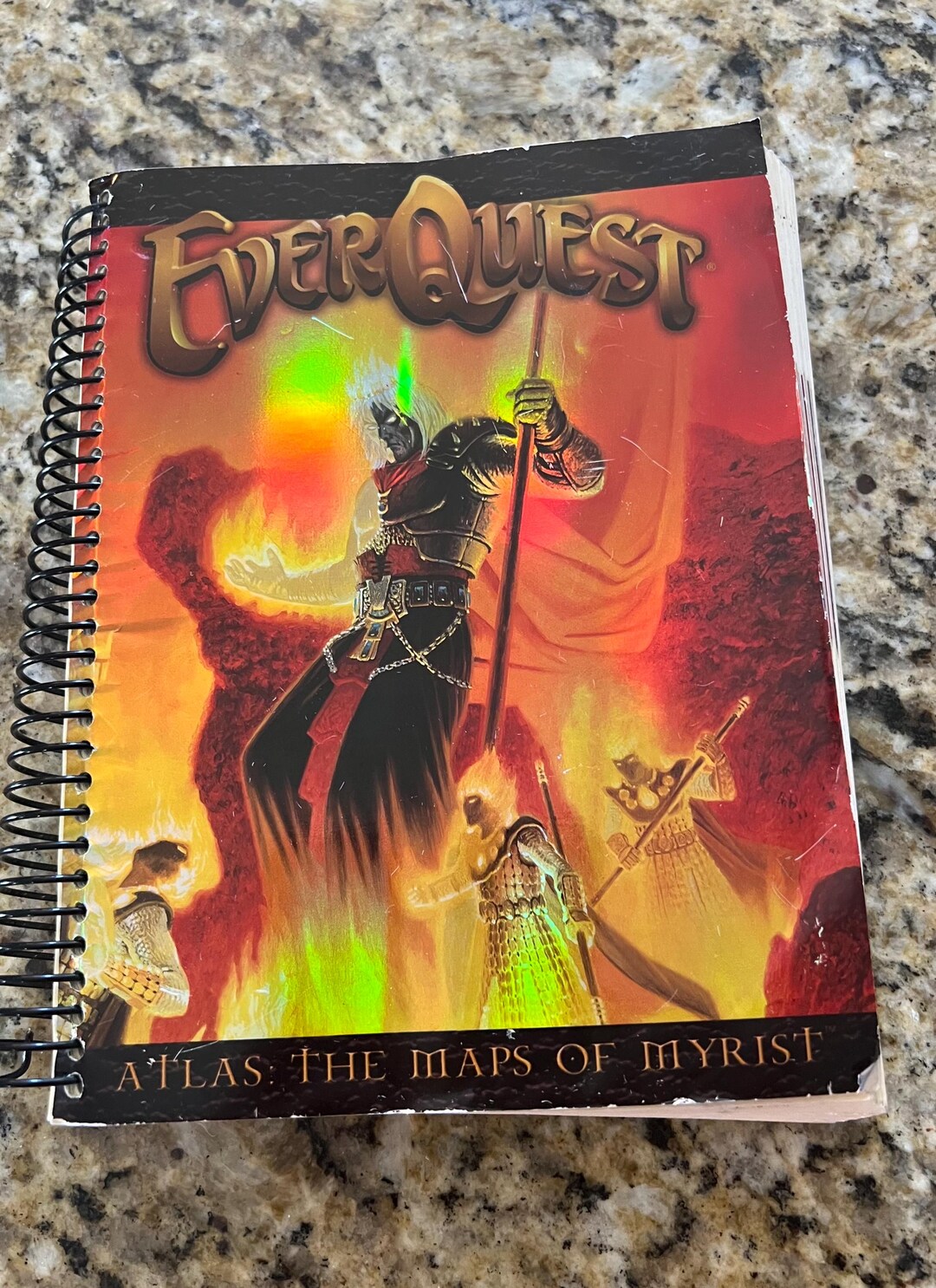Everquest Atlas: the Maps of Myrist Strategy Guide Booklet Spiral ...