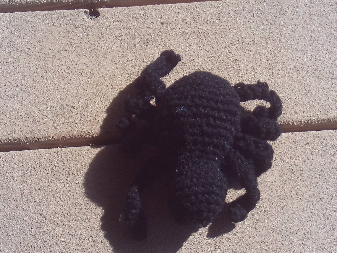 Spider Web Table Mat, Halloween Decoration, Spider, Crochet Centerpiece ...