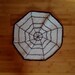 Spider Web Table Mat, Halloween Decoration, Spider, Crochet Centerpiece ...